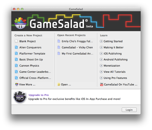 GameSalad Basics
